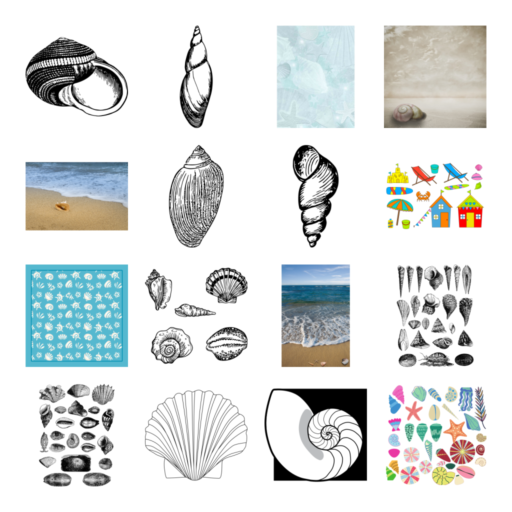 Lovely Seashells Journal Templates Royalty-Free Images – Zen PLR