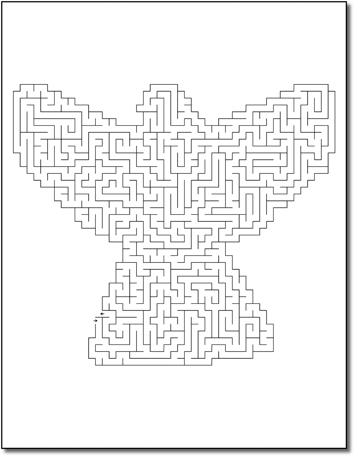 Zen PLR Crazy Mazes Angels Edition Volume 01 Sample Maze 02 – Zen PLR